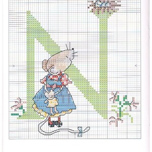 Seraphina Alphabet Counted Cross Stitch Book - Etsy