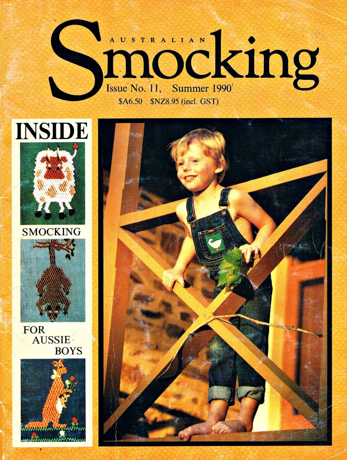 Issue No.11 Australian Smocking/ Australian Smocking and - Etsy