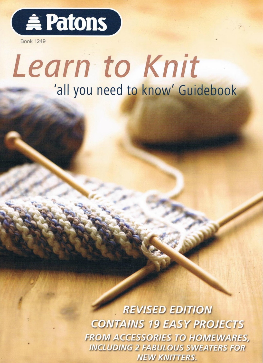 Learn to Knit - 'all You Need to Know' Guidebook - Etsy