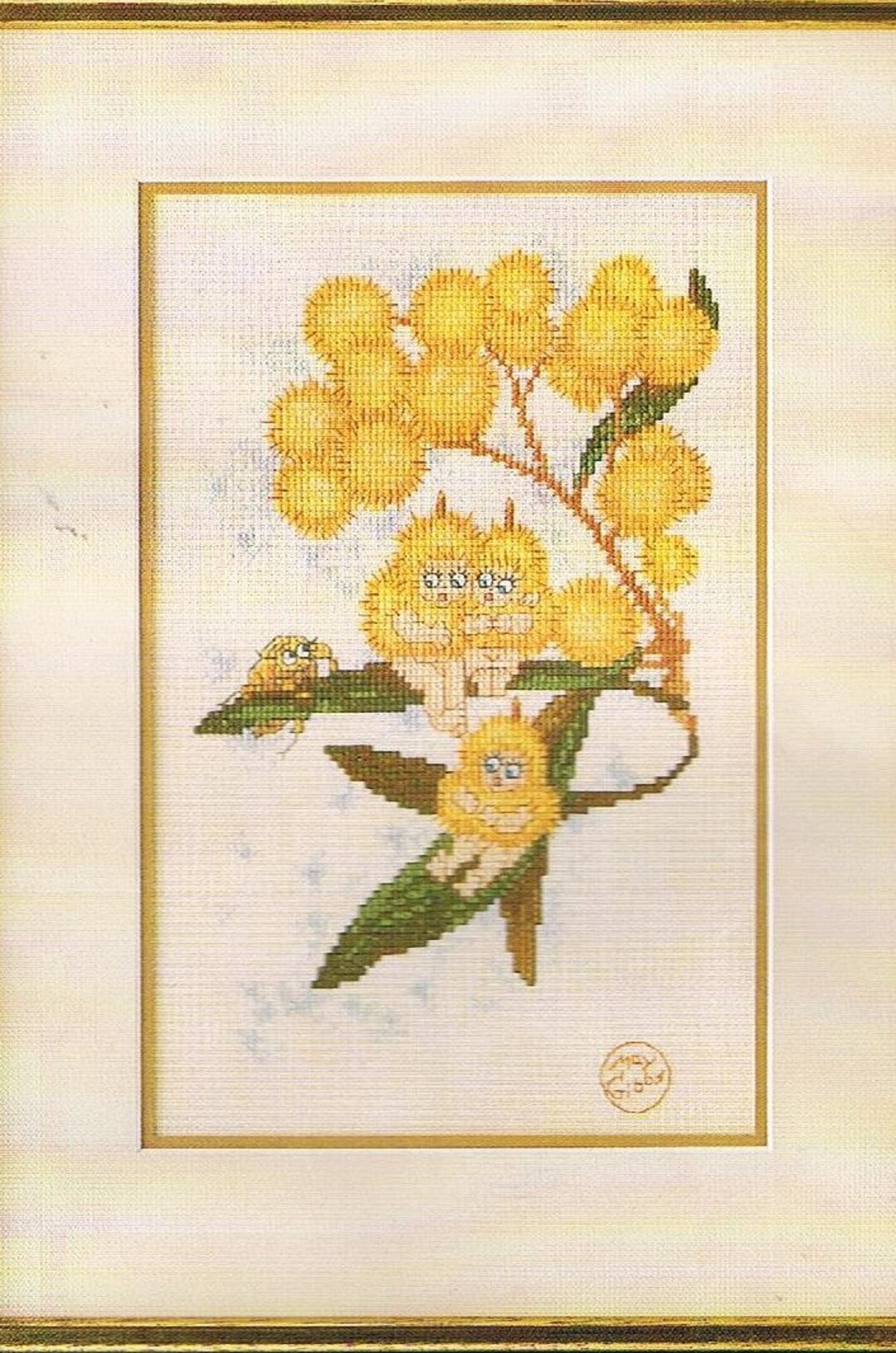 Vintage May Gibbs Snuggelpot and Cuddlepie Australian Counted Cross ...