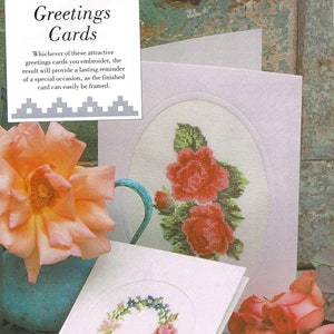 Roses in Cross Stitch by Jane Alford, 1996 - Etsy