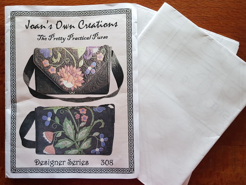 The Pretty Practical Purse - Applique Series 308 by Joan's Own ...