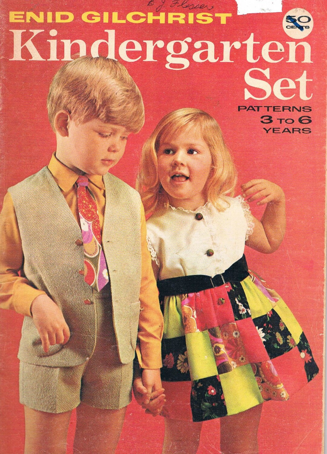 1960's Drafting Book " Kindergarten Set" by Enid Gilchrist - Etsy
