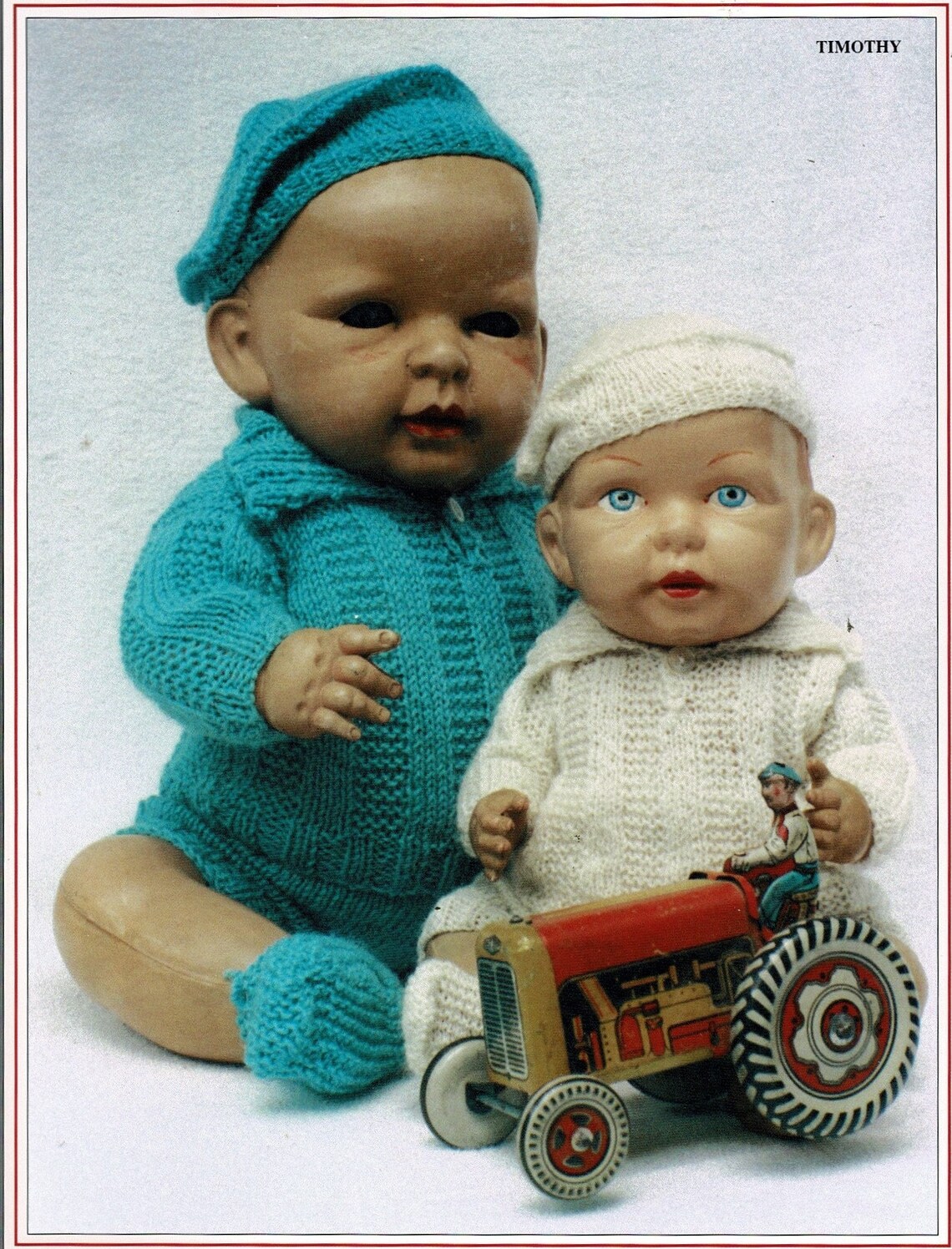 Classic Knits for Baby Dolls by Marjory Fainges 1996 | Etsy