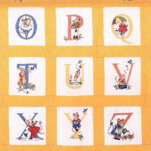 Seraphina Alphabet Counted Cross Stitch Book - Etsy