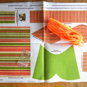 Doll Sewing Kit Kukla Nova - Traveller Girl / K1013 by Nova Sloboda ...