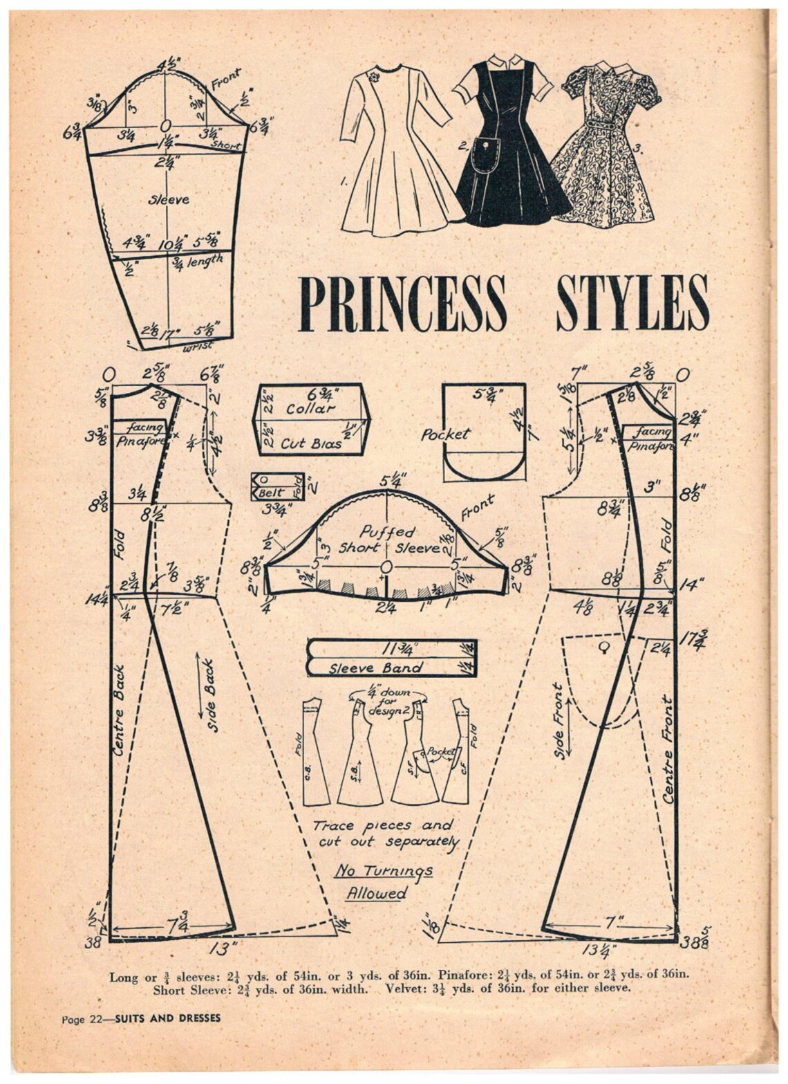 Vintage 1960's Drafting Book Sutis and Dresses From - Etsy