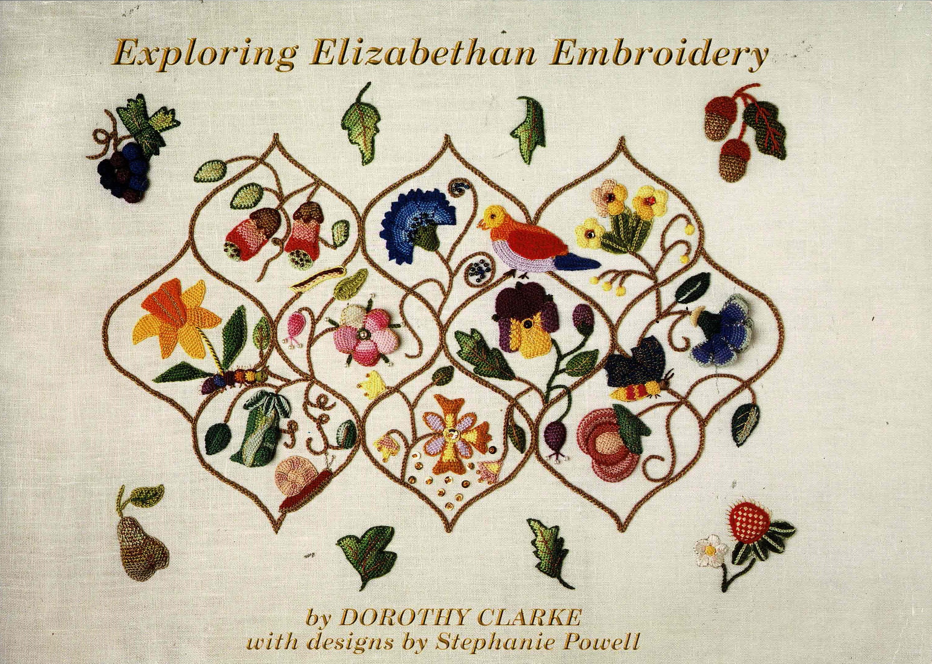 Elizabethan Embroidery Patterns Historical Embroidery – Hand