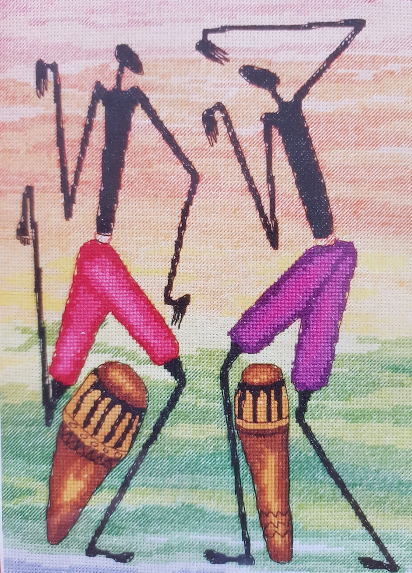 Kit/fleur De Lis Counted Cross Stitch Kit Festival Day Discontinued ...