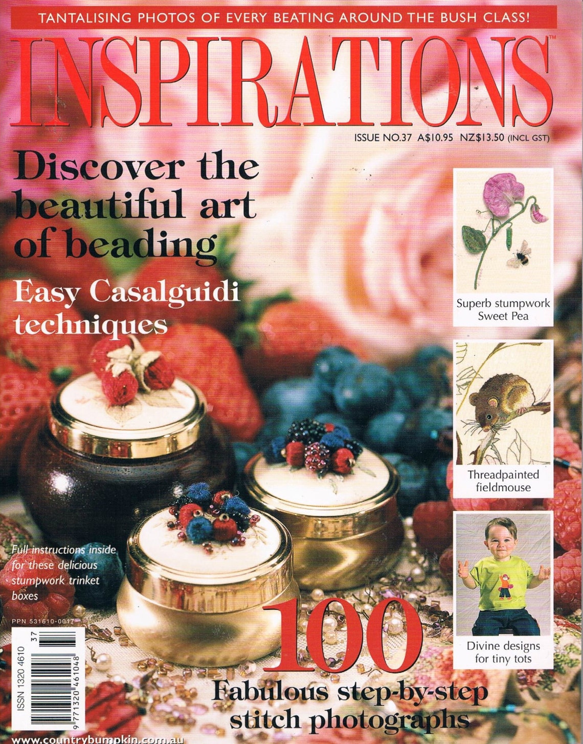 INSPIRATIONS Magazine -the World's Most Beautiful Embroidery Issue 37 ...