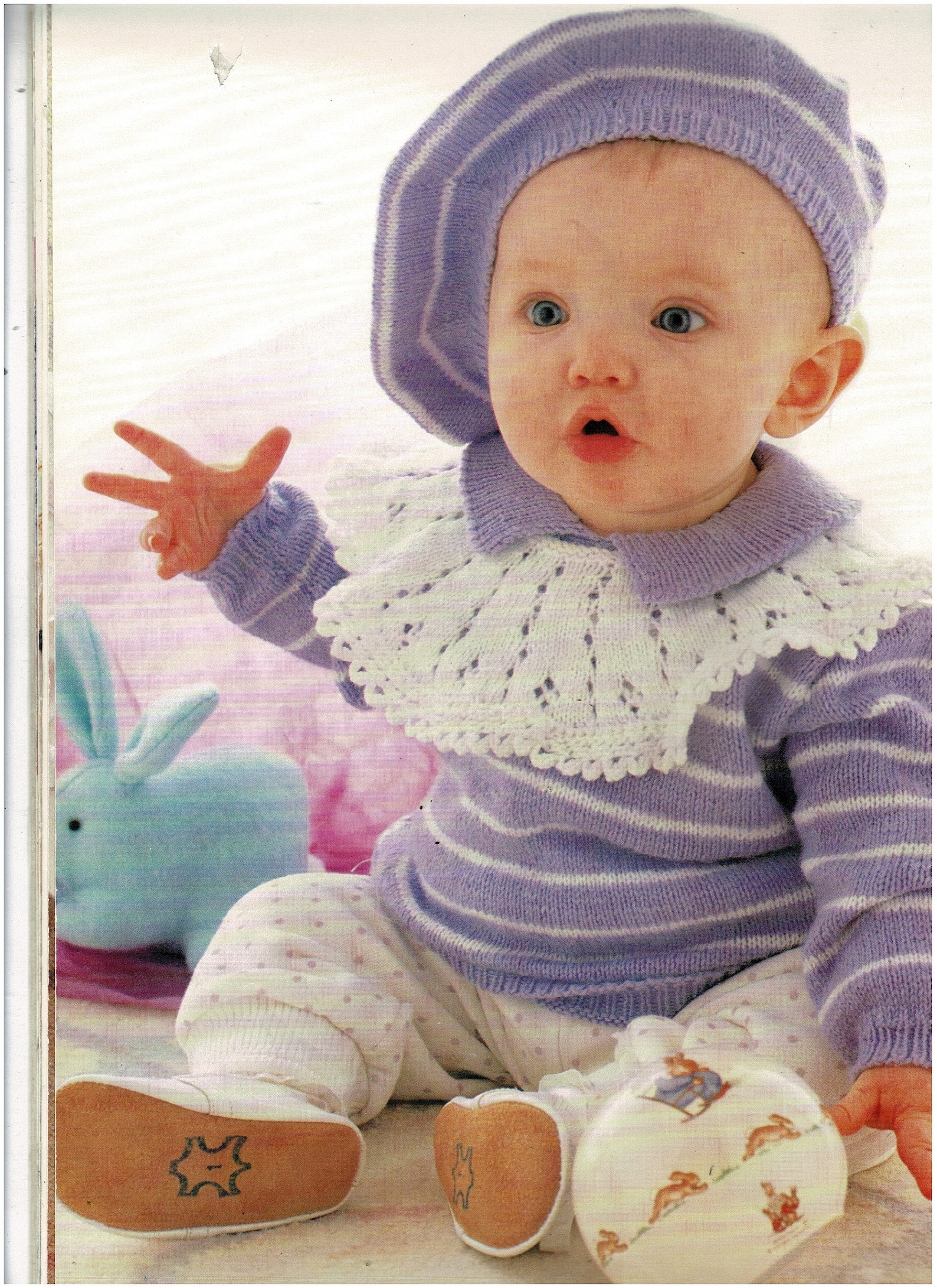 Ten Knitting Patterns for Tots in 3 Ply Feathersoft or 3 Ply | Etsy