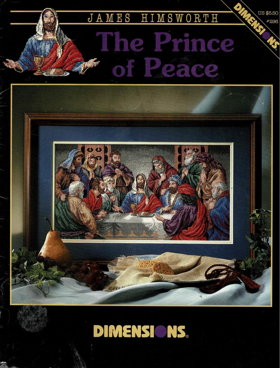 The Prince of Peace - Sampler - Cross Stitch Pattern Designed by James ...