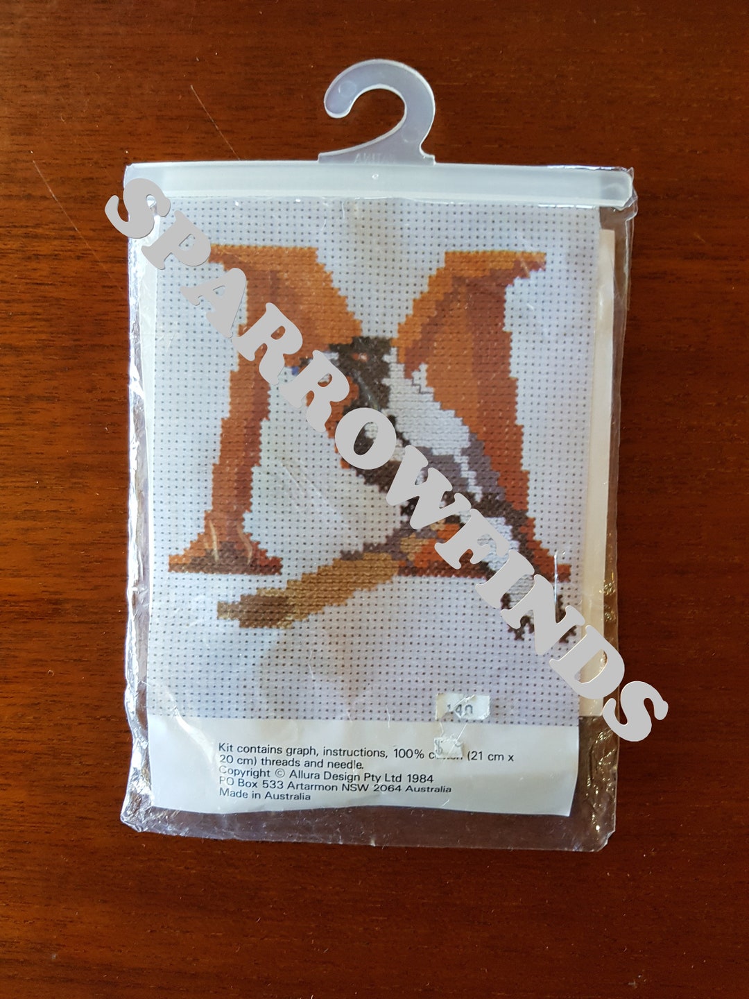 Letter M Magpie Cross Stitch Kit/Aussie Icons by Allura, 1984 - Etsy ...