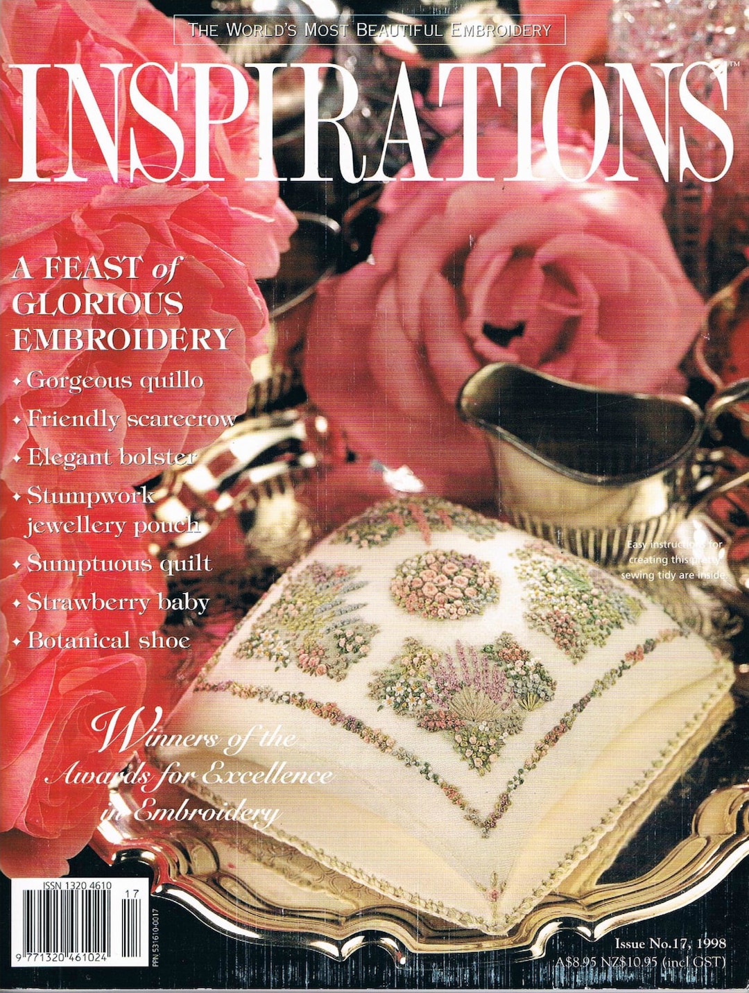 INSPIRATIONS Magazine -the World's Most Beautiful Embroidery Issue 17 ...