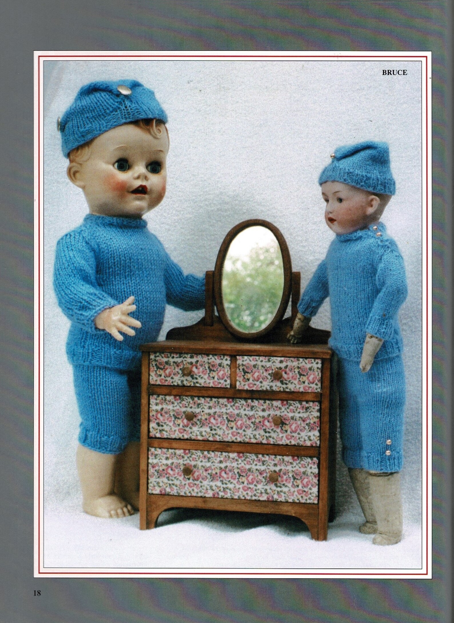 Classic Knits for Baby Dolls by Marjory Fainges, 1996 - Etsy