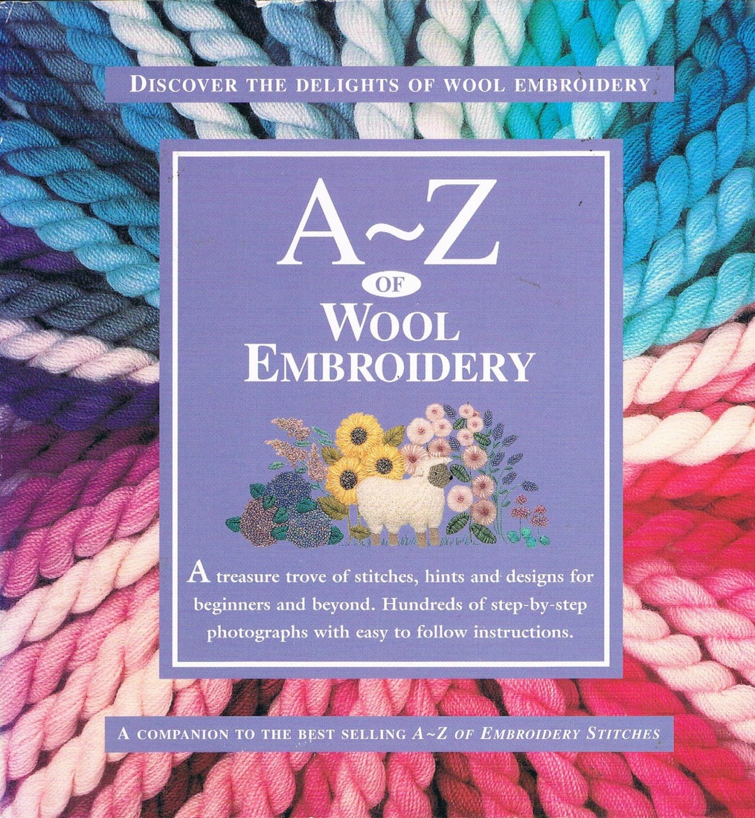 A-Z of Wool Embroidery Stitches by Country Bumpkin - Etsy
