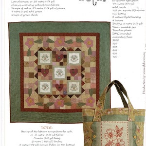 Flower Baskets a Bronwyn Hayes Quilting/stitchery Pattern - Red Brolly ...