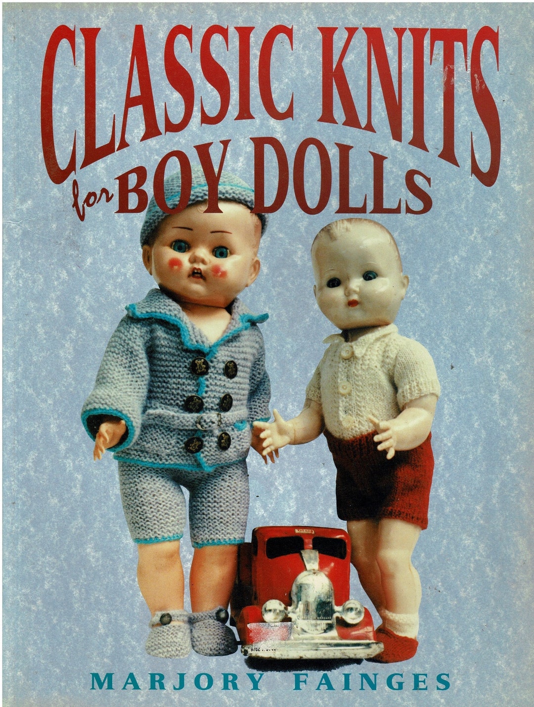 Classic Knits for Baby Dolls by Marjory Fainges, 1996 - Etsy