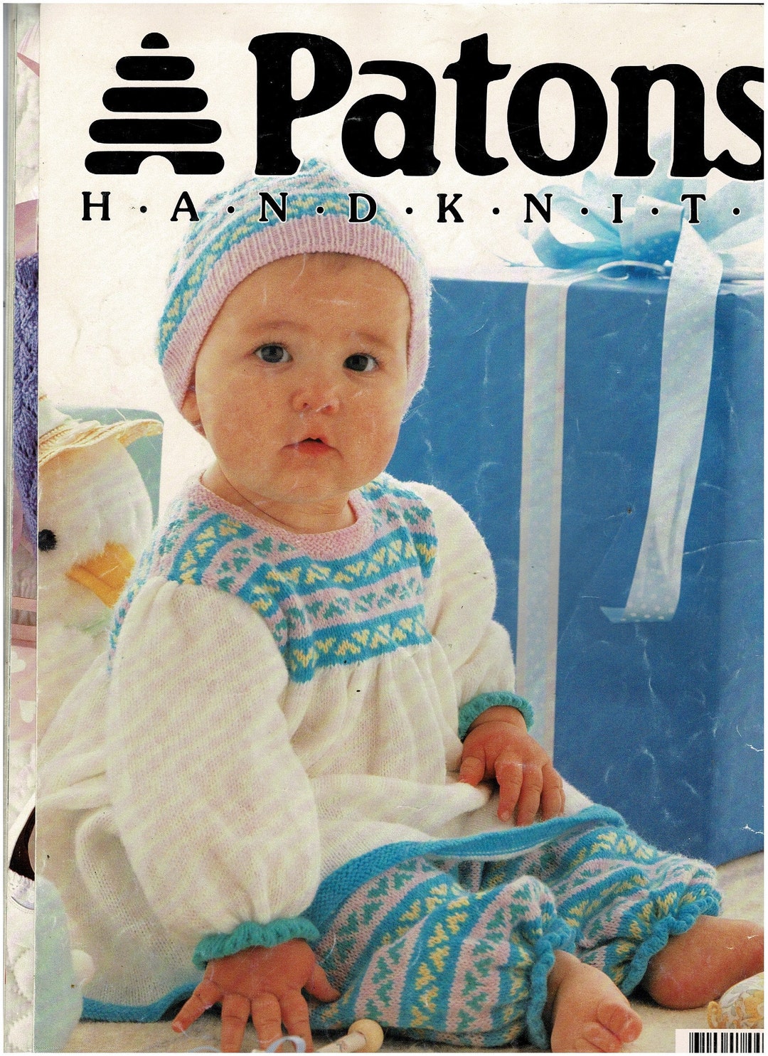 Ten Knitting Patterns for Tots in 3 Ply Feathersoft or 3 Ply Baby Wool ...