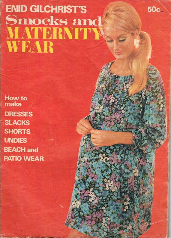 Vintage Enid Gilchrist 1970's Drafting Book smocks | Etsy