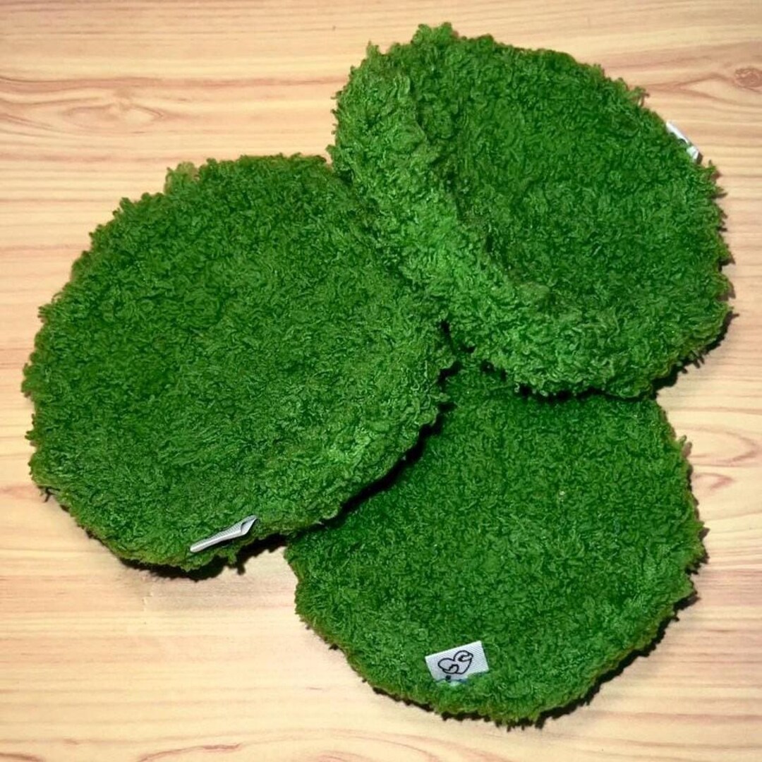Grass Coaster, Fluffy Handmade Crochet Coaster That Looks Like a Patch ...