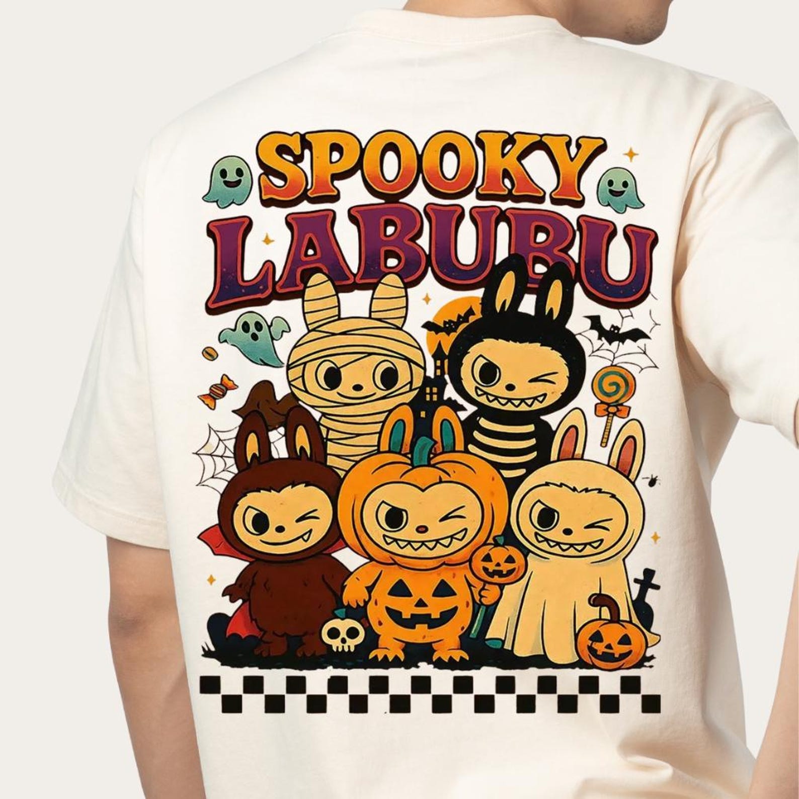 Labubu Halloween Clipart: PNG & SVG Digital Download - Etsy