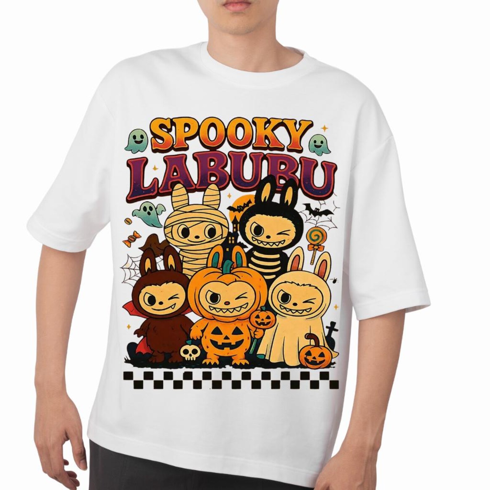 Labubu Halloween Clipart: PNG & SVG Digital Download - Etsy