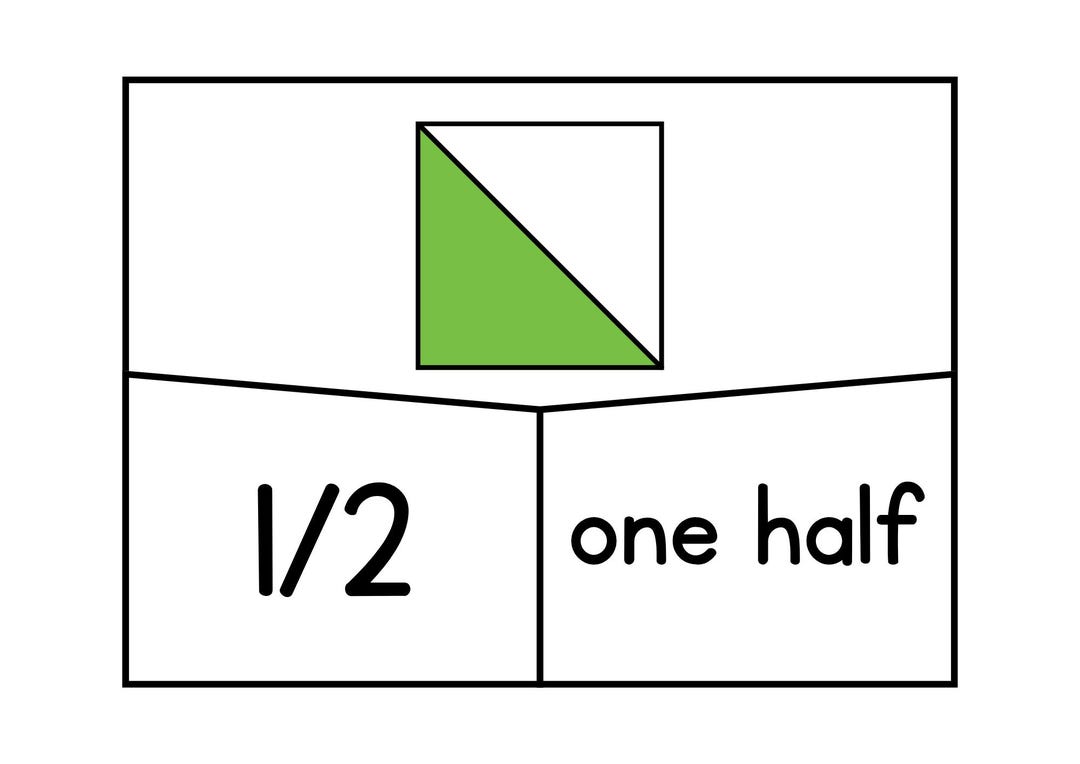 Fractions Flash Cards | Learn and Revise Maths Flashcards | ( Digital ...