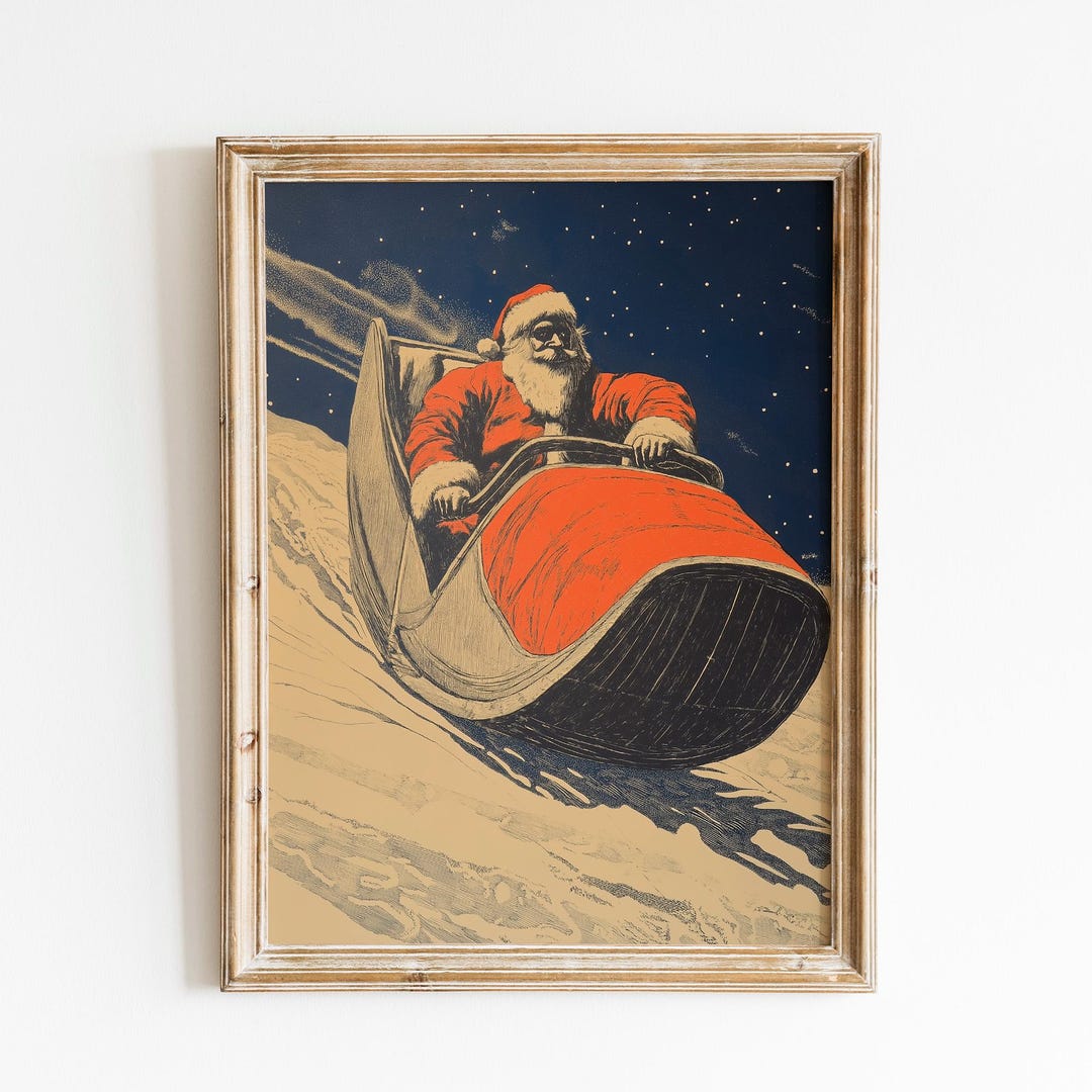 1950s Cosmic Christmas| Retro Xmas Sci Fi Holiday | Vintage Space Age ...