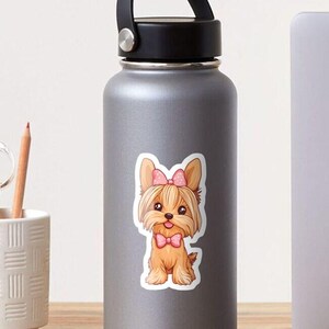 Yorkshire Terrier (yorkie) Dog Sticker (glossy) - Etsy