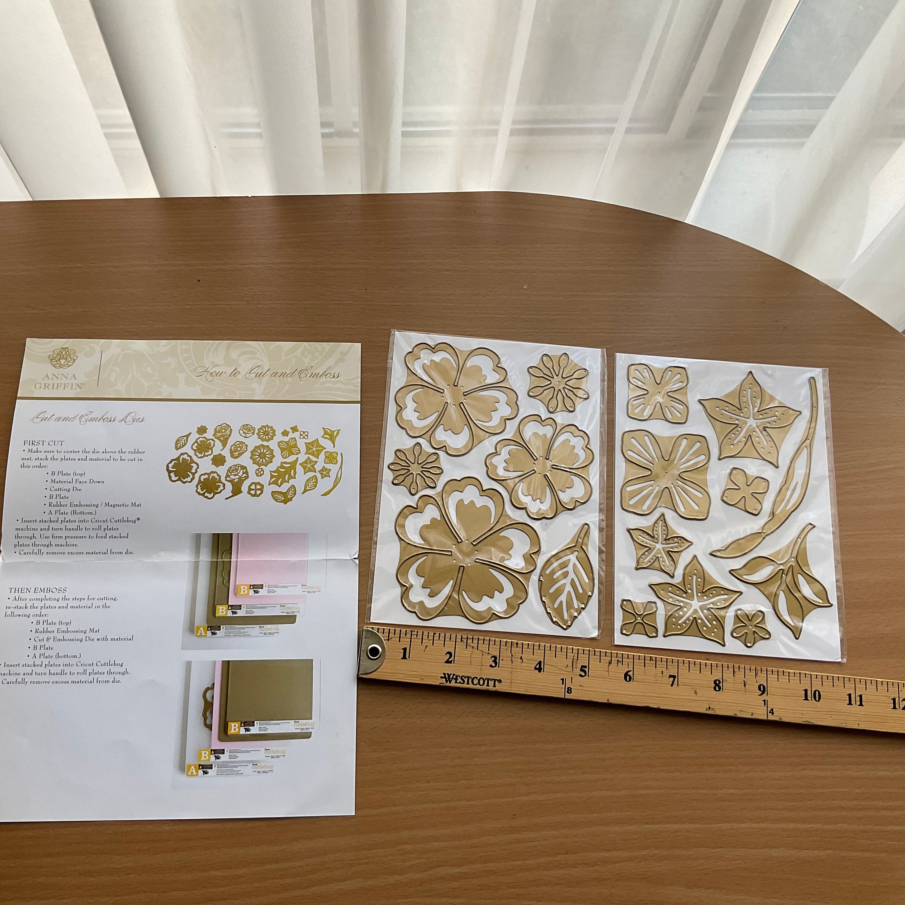 Anna Griffin 3D Flower Dies 3pc Set Cut Scrapbooking Craft - Etsy