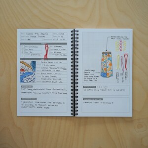 Sewing Journal / Planner / Notebook - Etsy