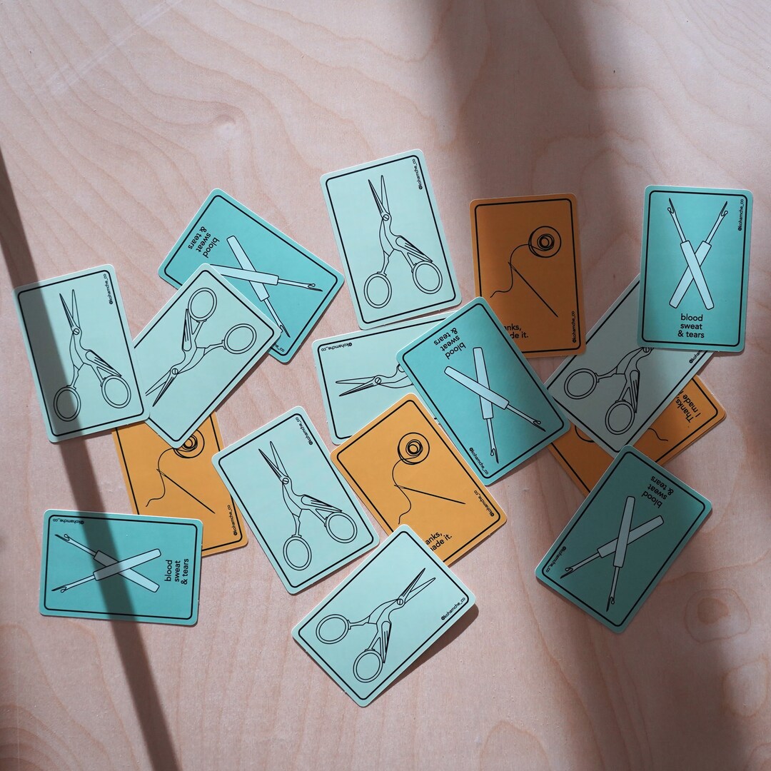 Stickers for Sewists - Etsy