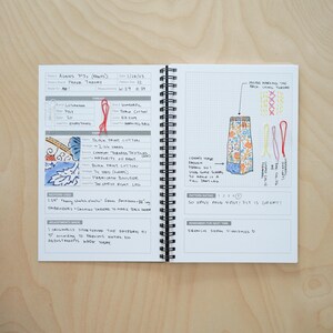 Sewing Journal / Planner / Notebook - Etsy