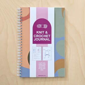 Knit & Crochet Journal / Planner / Notebook - Etsy