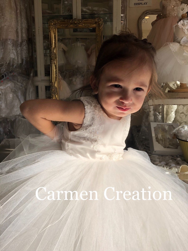 Princess Flower Girl Dress - Etsy