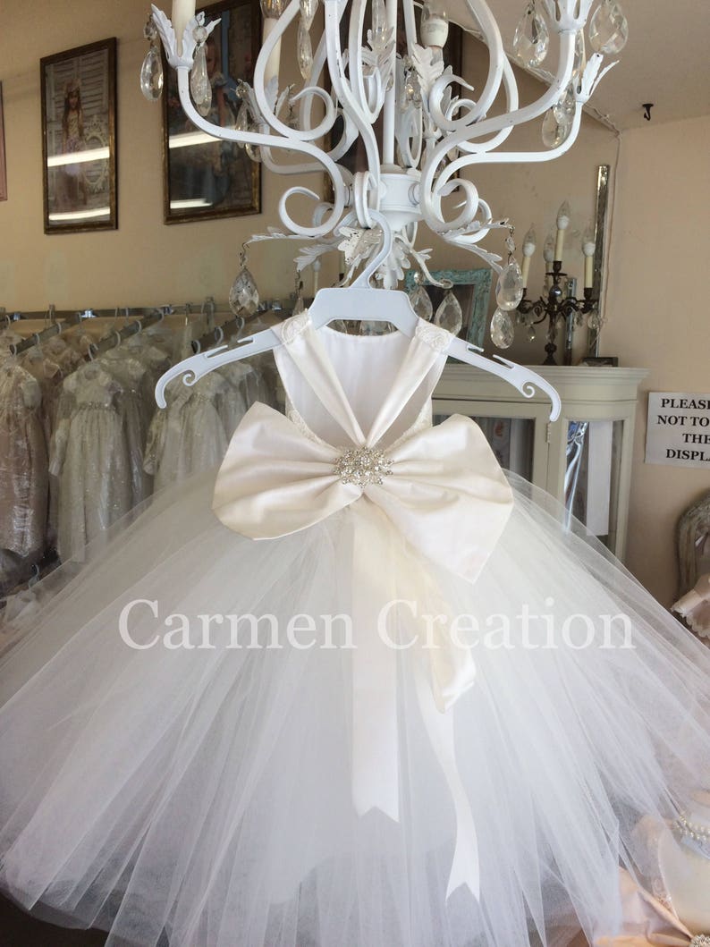 Mini Bride Flower Girl Dress 1000 NB | Etsy