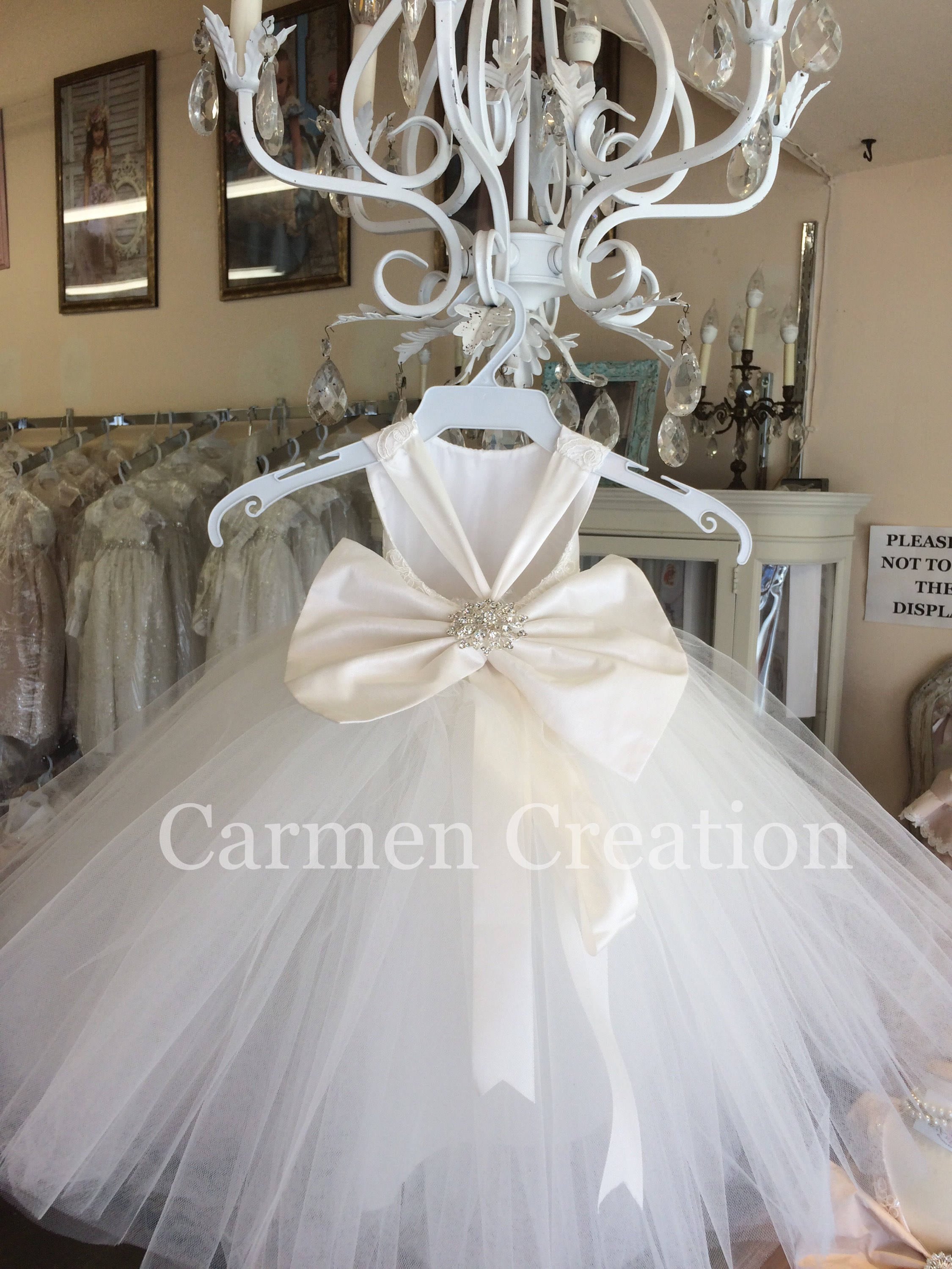 Mini Bride Flower Girl Dress 1000 NB | Etsy