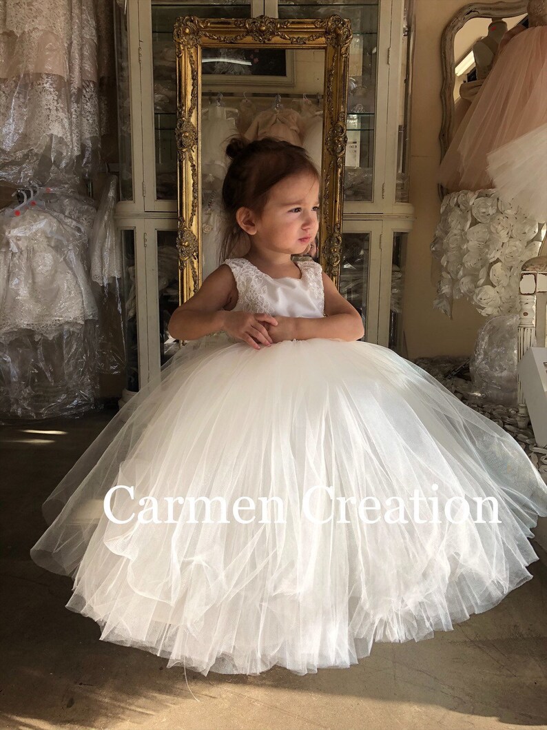 Princess Flower Girl Dress - Etsy
