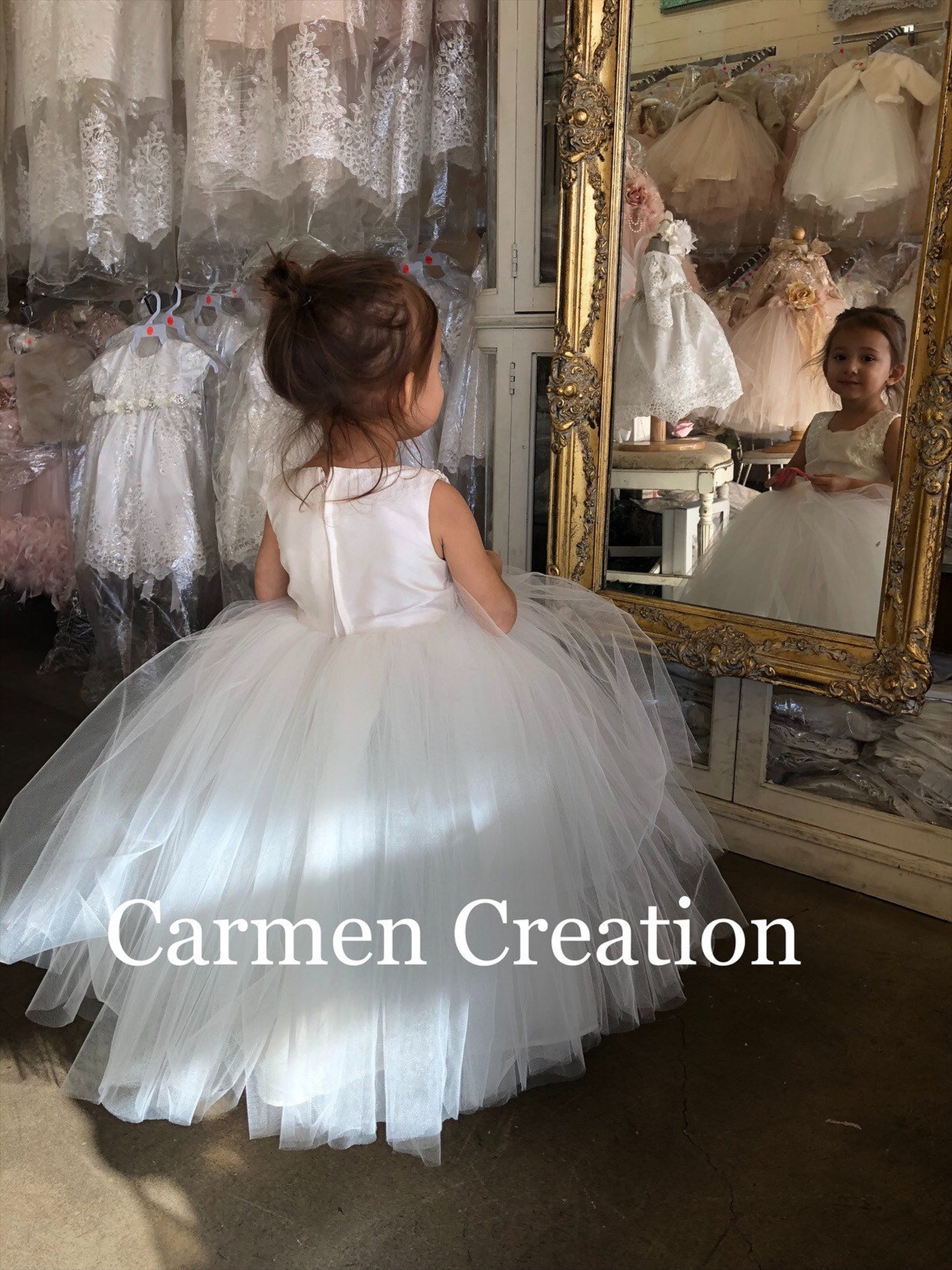 Princess Flower Girl Dress - Etsy