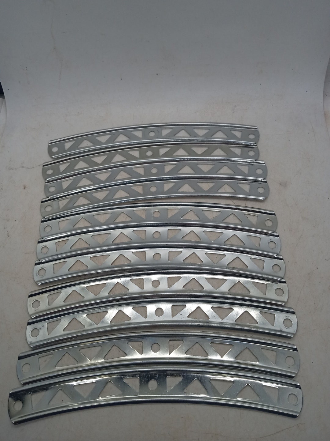 Vintage Gilbert Erector Set Parts: Steel Curved Girders, Lot of 10 - Etsy