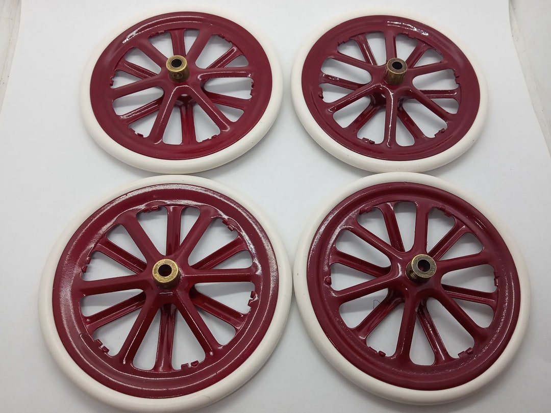 Wagon Wheels With Tires Beautiful 2.75" Red Painted Steel Wheel and ...