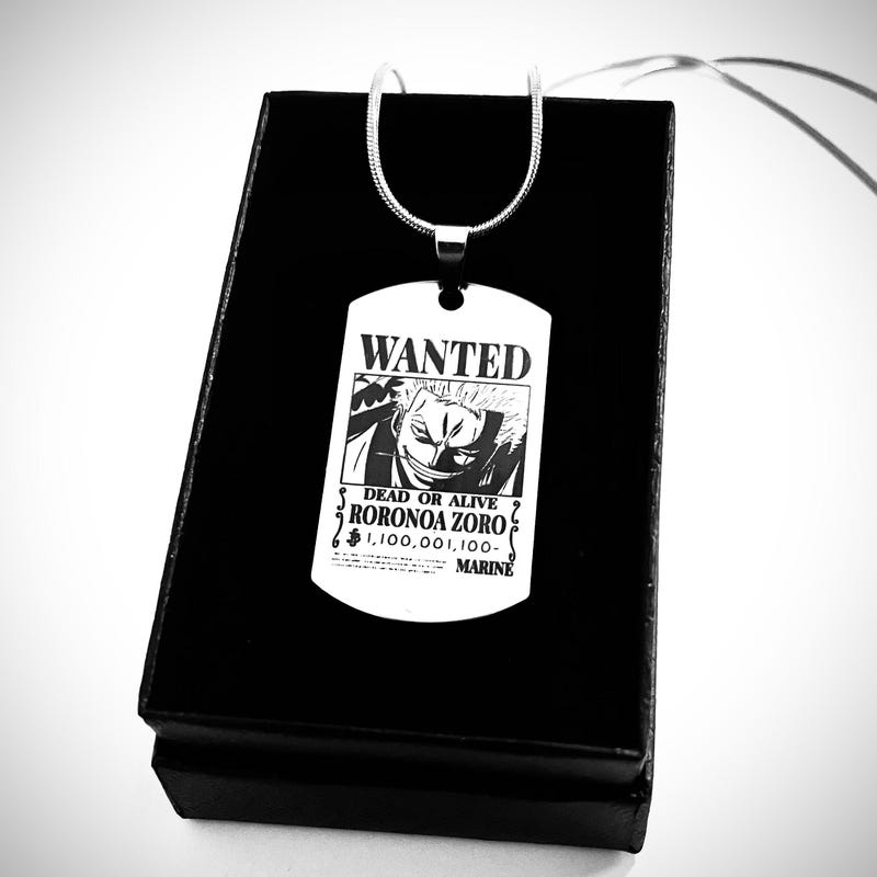 Wanted Roronoa Zoro Poster - Etsy
