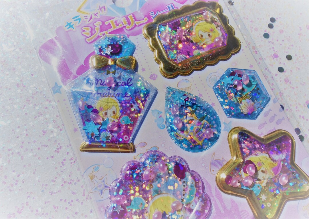 3D Kawaii Bubble Shaker Sticker Sheet for Snail Mail Cards - Etsy