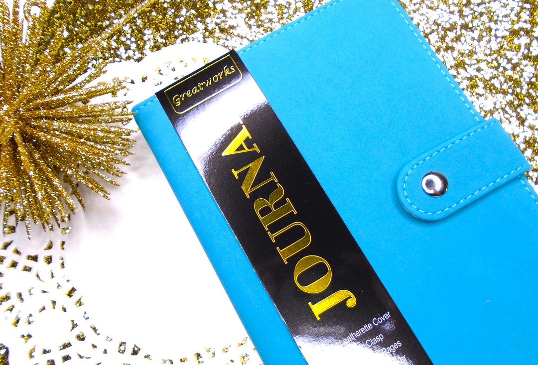 256 Pg. Teal Journal Paper Notebook Stationery Homework, School ...