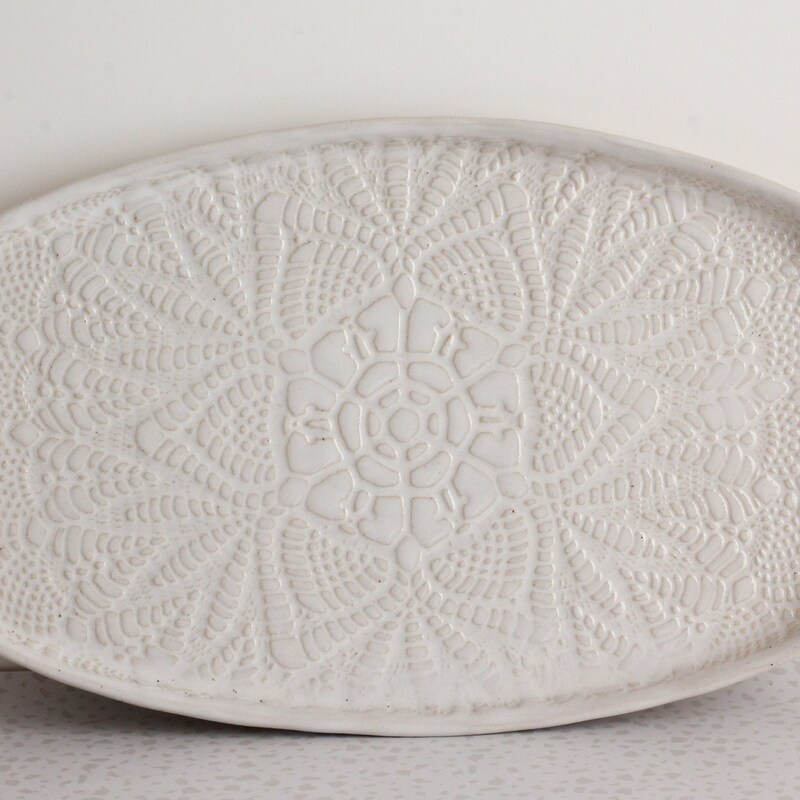 Lace Pottery - Etsy