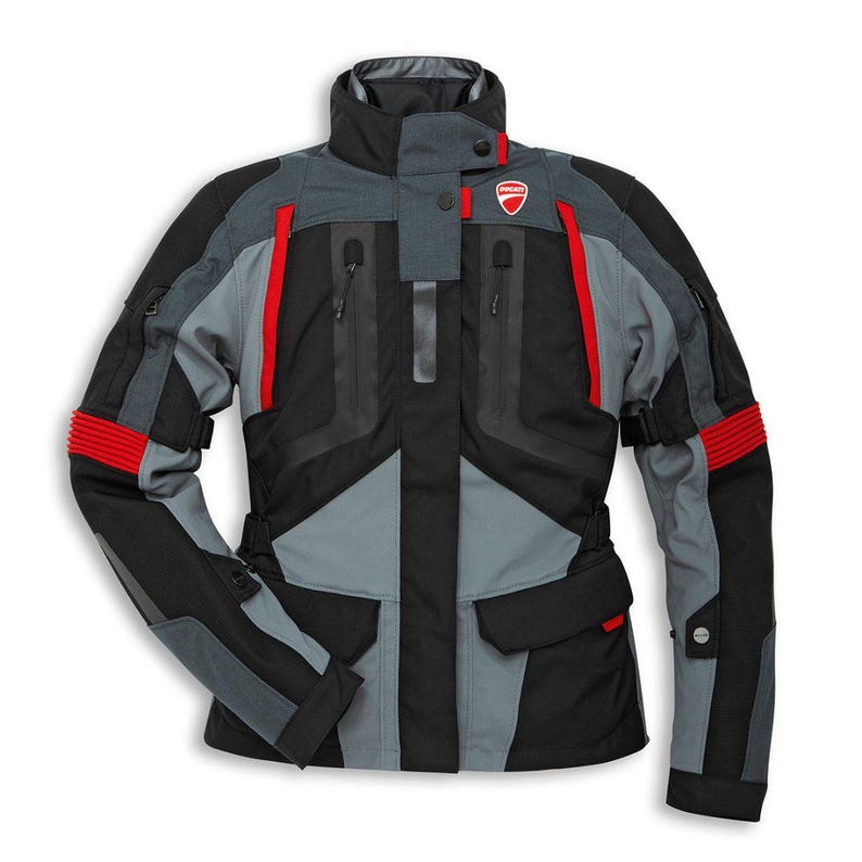 Ducati Strada C4 Textile Motorcycle Jacket – All-weather Riding Jacket ...