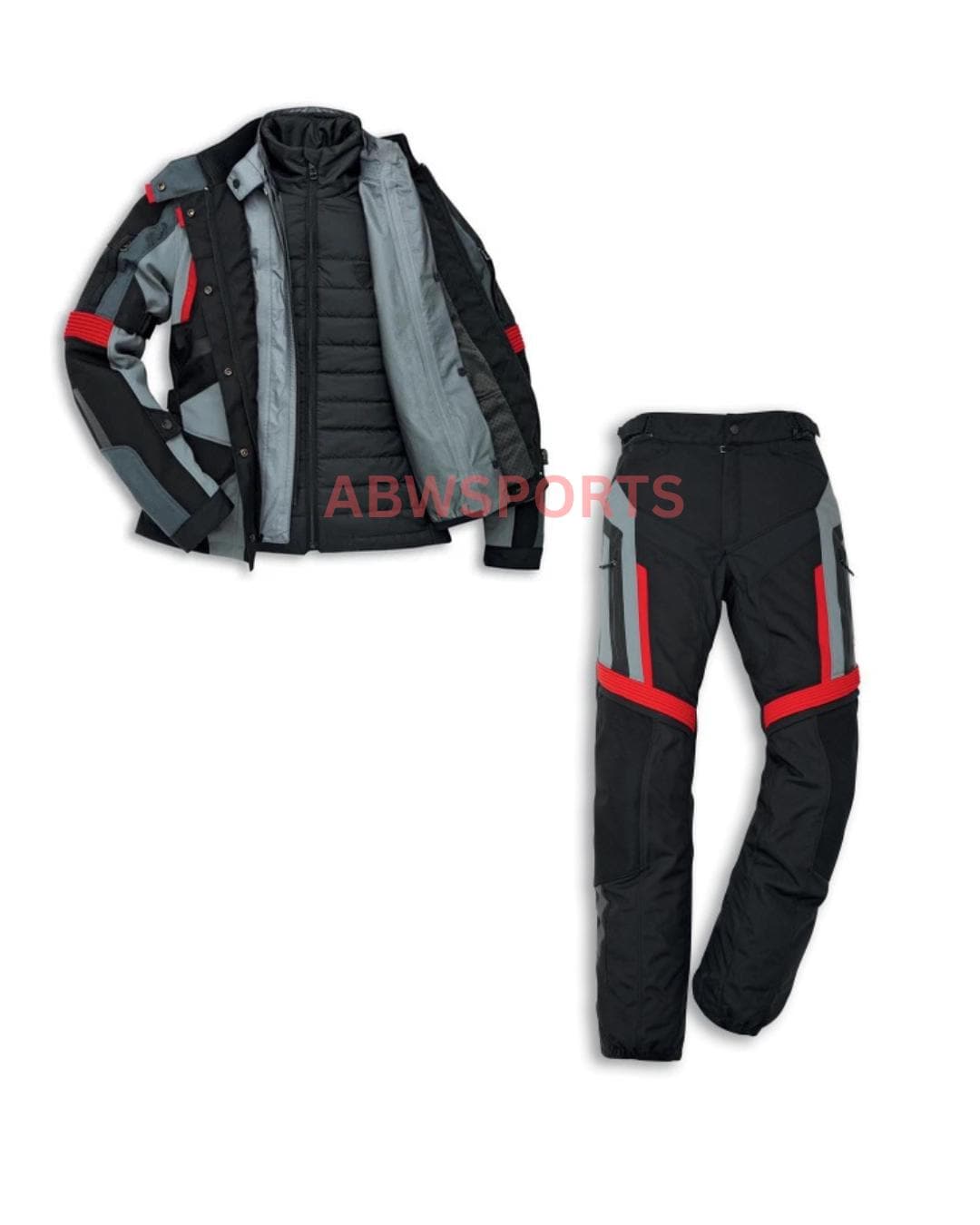 Ducati Strada C4 Textile Motorcycle Suit – All-weather Riding Suit for ...