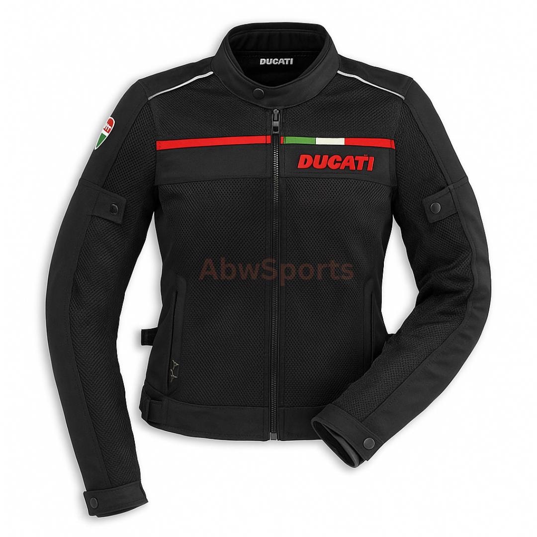 Ducati Flow 12 Fabric Motorcycle Jacket – Premium Riding Gear for Women ...