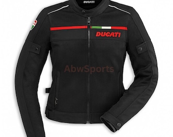 Ducati Flow 12 Fabric Motorcycle Jacket – Premium Riding Gear for Women ...